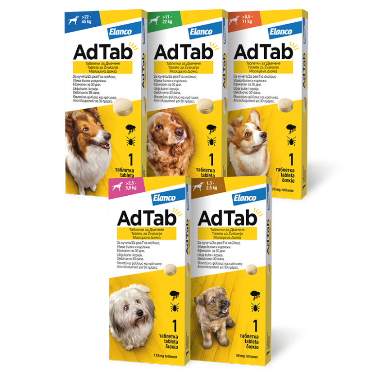 AdTab tablete protiv buha i krpelja - Agroart