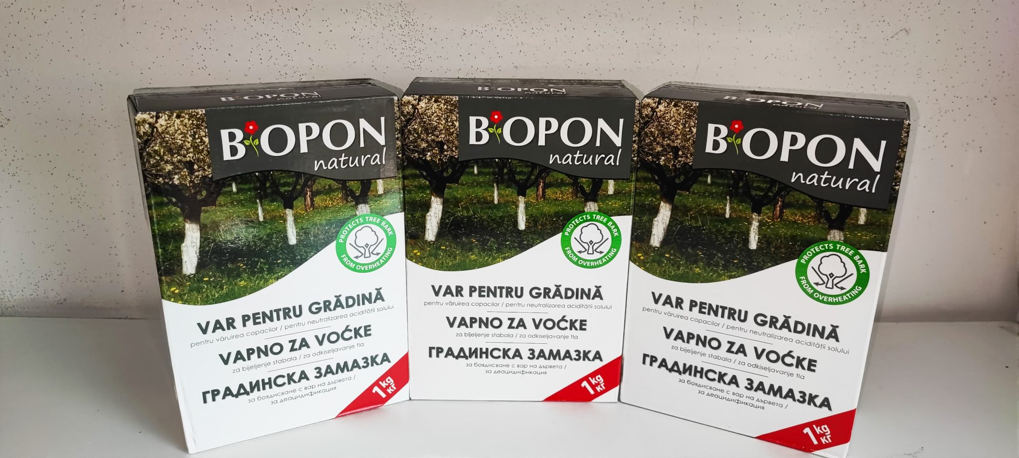 Biopon Gašeno Vapno 1 kg Ca(OH)2 - Agroart